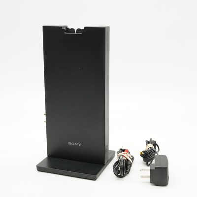 Sony TMR-RF985R RF Stereo Transmitter Charging Base Only w/ Cords NO ...