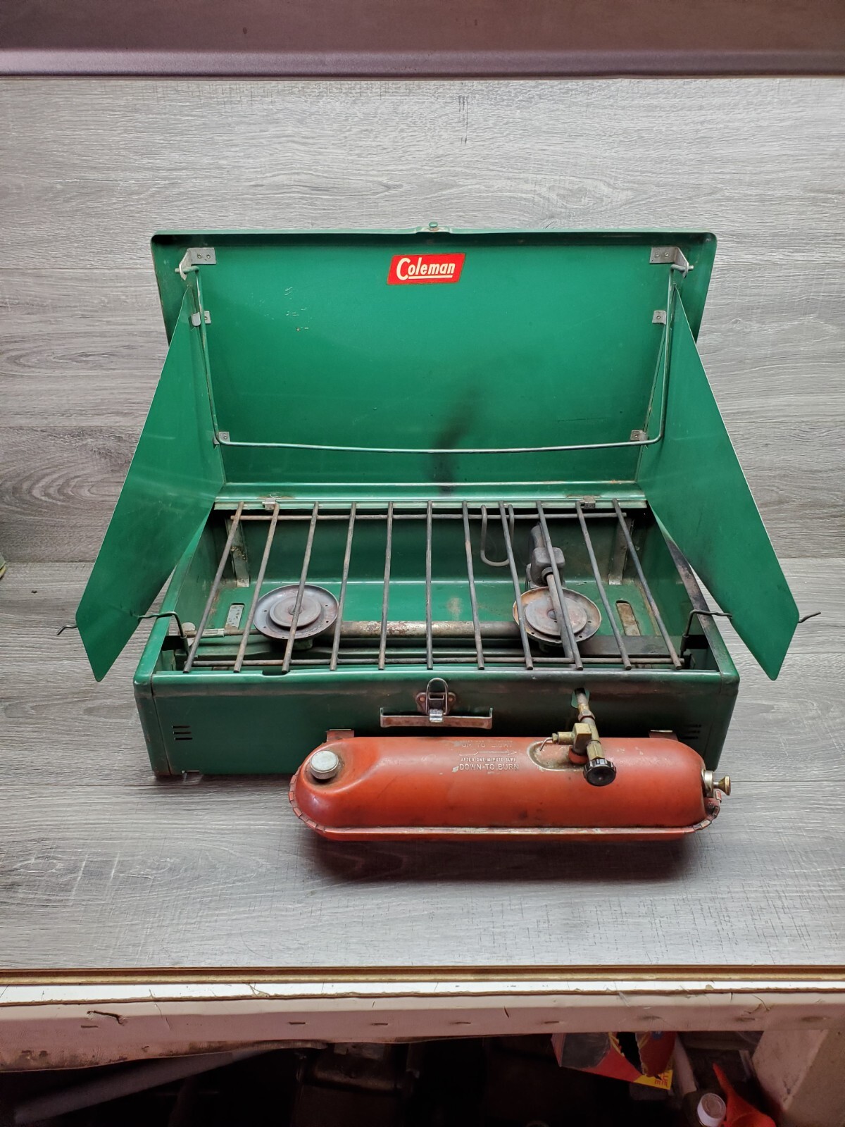 Coleman 2 Burner Stove 413E Works Good | eBay