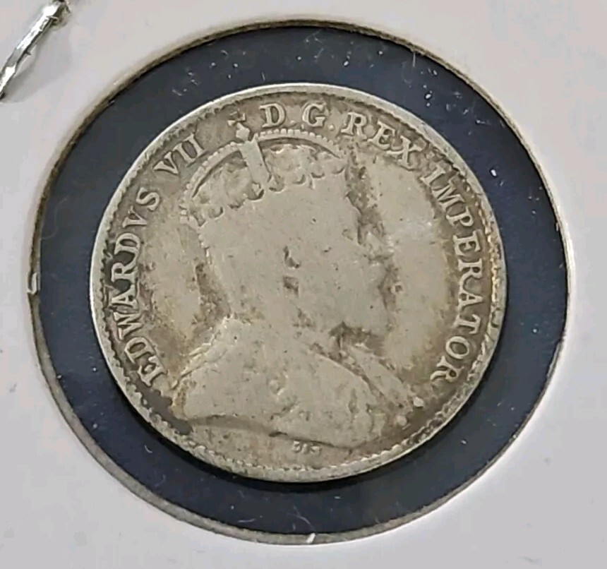 1908 CANADIAN 5 Cents Silver Coin (KM.#13) | eBay