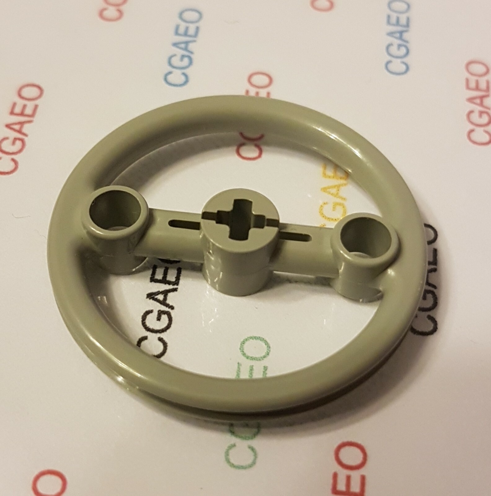 1 X Lego Technic 3736 Steering Pulley Large - Light Gray | eBay