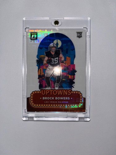 2024 PANINI DONRUSS OPTIC UPTOWNS WHITE PANDORA #8 BROCK BOWERS RC 8/25 ...