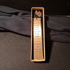 Boss Day Gift For Women. Metal Engraved Bookmark W/Heart Charm Copper ...