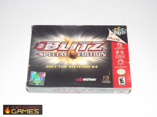 BOX ONLY! NFL Blitz Special Edition - NINTENDO 64 - 23b | eBay