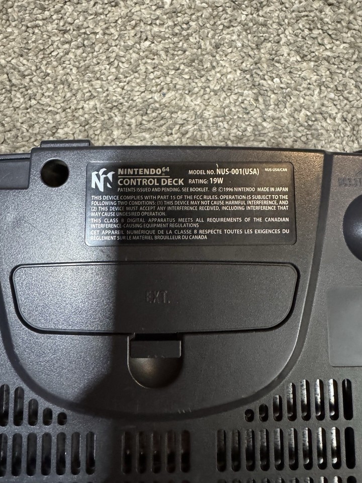 Nintendo 64 N64 Video Game Console Bundle Tested Working W/Games & 2 ...