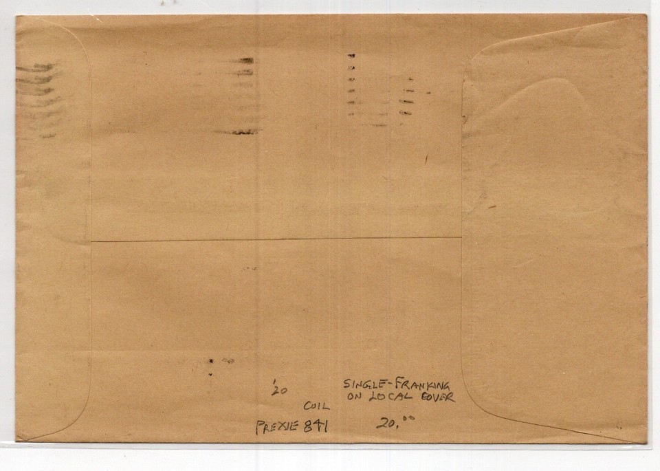 1955 Wooster OH Cover Prexies 2c 2nd Class Transient Religious ...