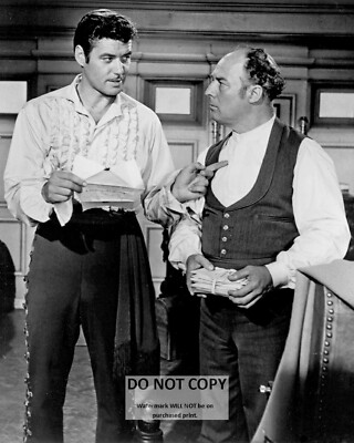 GUY WILLIAMS & GENE SHELDON IN ABC TV SHOW "ZORRO" 8X10 PUBLICITY PHOTO ...