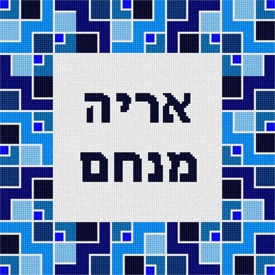 Tefillin Cubicles Needlepoint Kit or Canvas (Jewish/Judaica/Tefillin ...