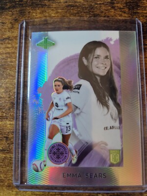 2024 Parkside NWSL Pacific Emma Sears Rookie RC #67 Racing Louisville ...
