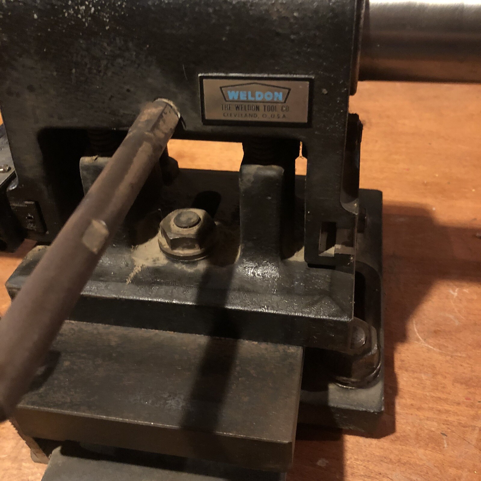 Weldon Tool End Mill Grinding Sharpening Fixture Air Bearing /W Tilting ...