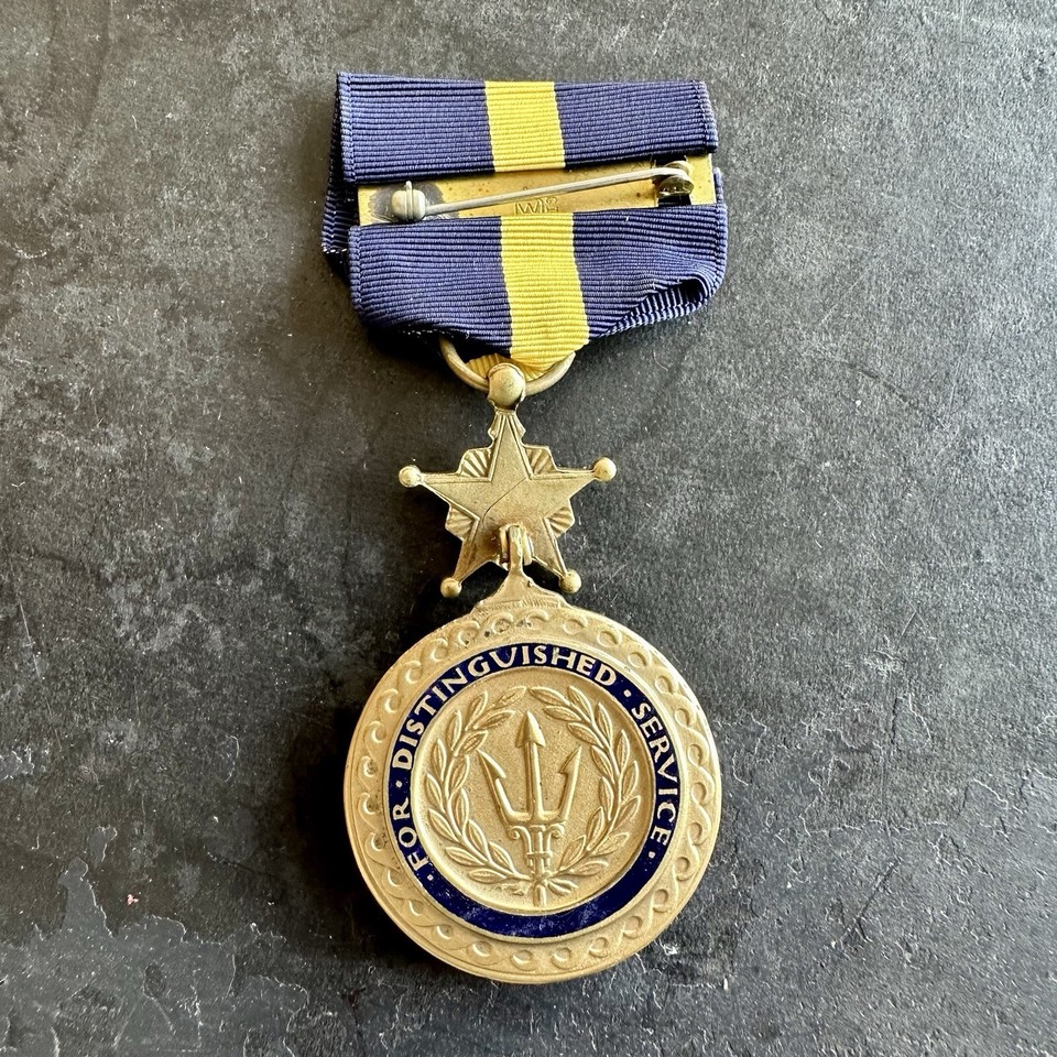 WWII US Navy Distinguished Service Medal Original | eBay