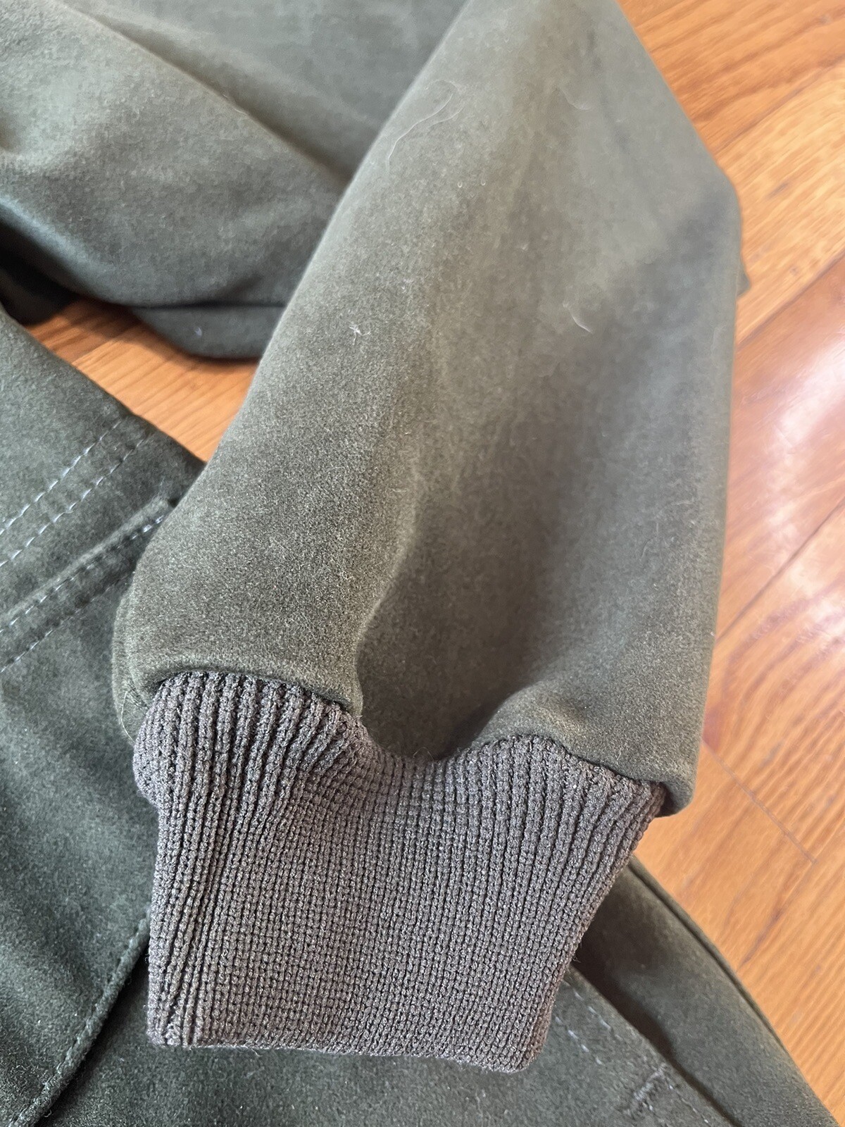 FILSON RANGER STYLE BOMBER SOFT COTTON JACKET OLIVE M… - Gem