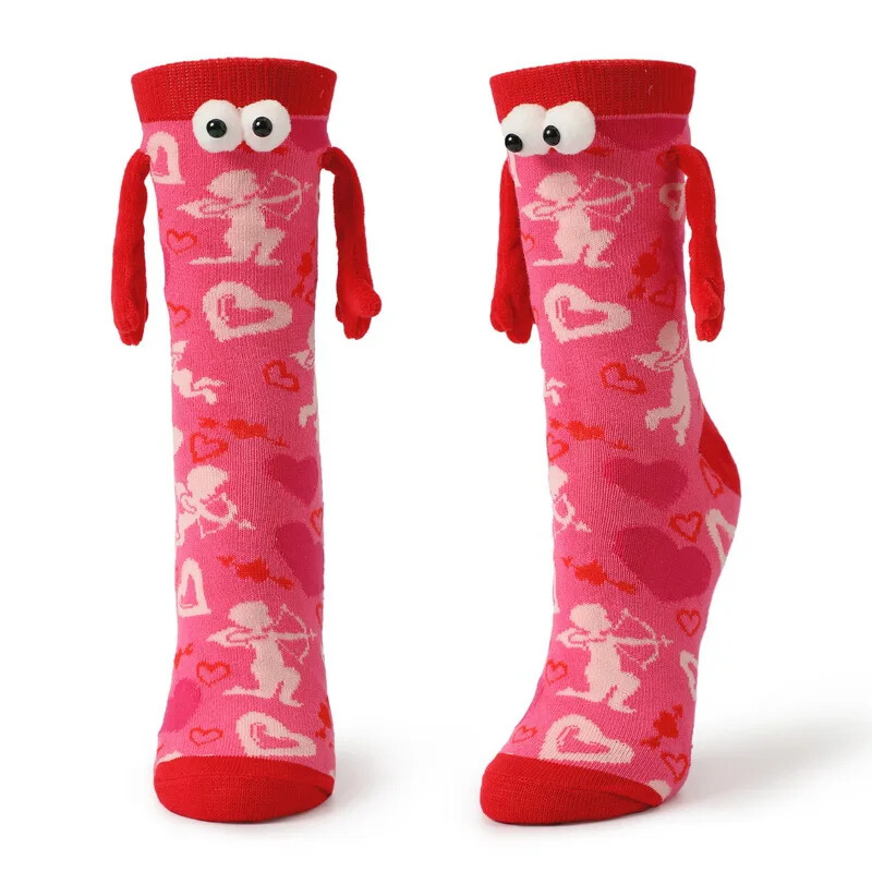 Magnetic Hand Holding Sock Hand In Hand Socks Couple Holding Hands for ...