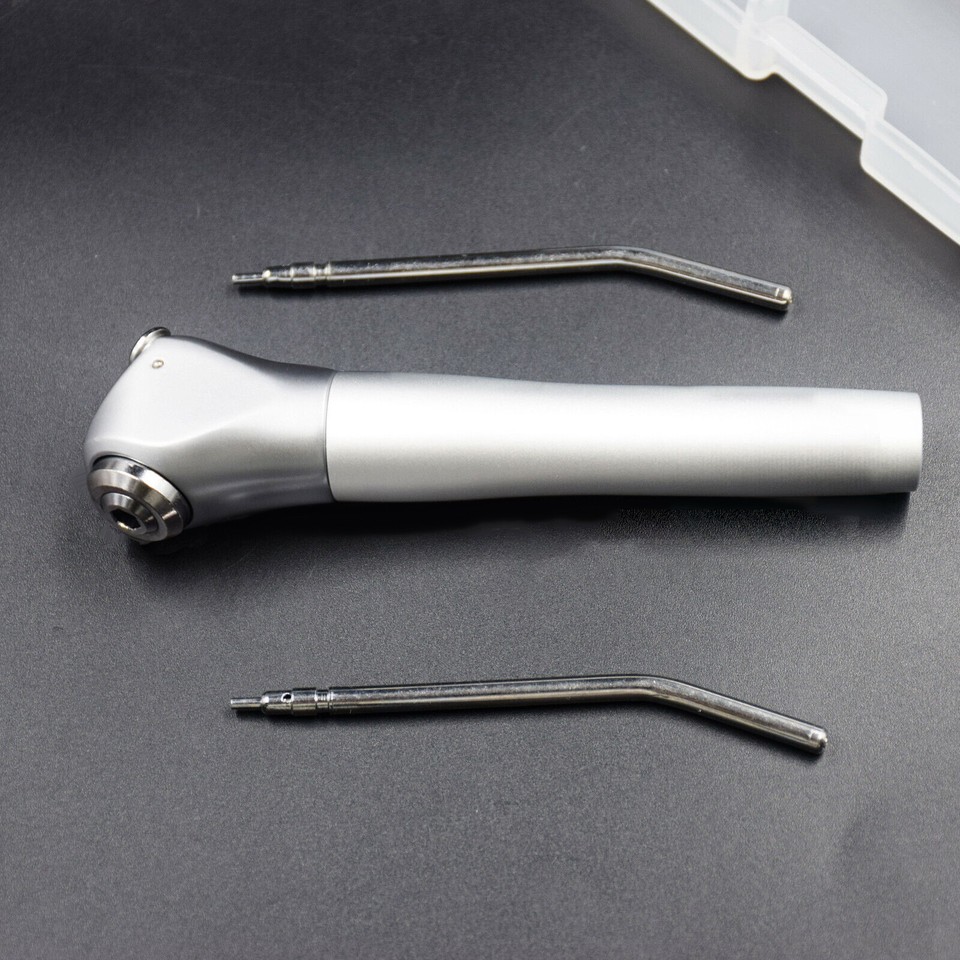 Dental 3 Way Air Water Spray Triple Syringe Handpiece w/ 2 Nozzles Tips ...