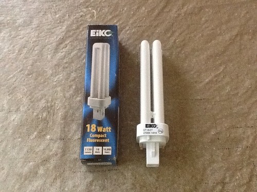 QT18/27 EIKO 18 WATT 2 PIN COMPACT FLUORESCENT LAMP | eBay