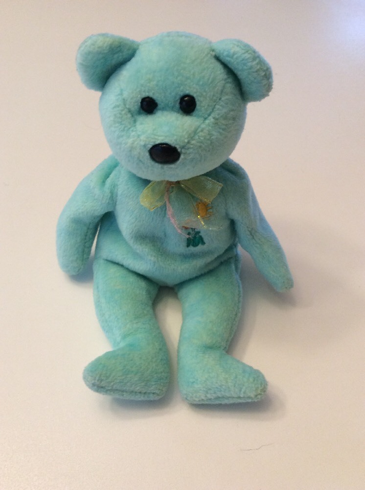 Ty Beanie Baby Ariel - Teddy Bear- No Hang Tag | eBay