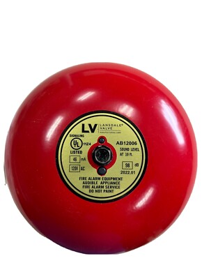 Fire Alarms - Red Fire Alarm Bell