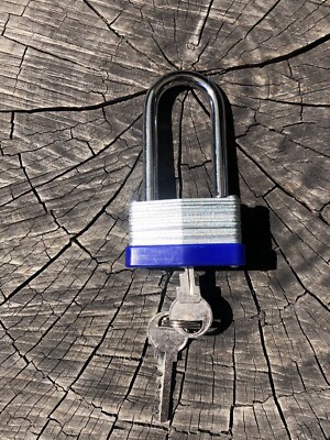 Heavy Duty Solid Lock Long Shackle 50 mm | eBay