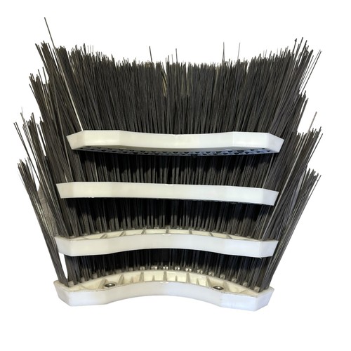 TYM 4-Section Wire Gutter Broom Brush for Tymco 600 Sweepers 500392 | eBay