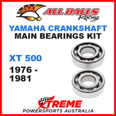All Balls 24-1058 Yamaha XT 500 XT500 1976-1981 Crankshaft Main ...