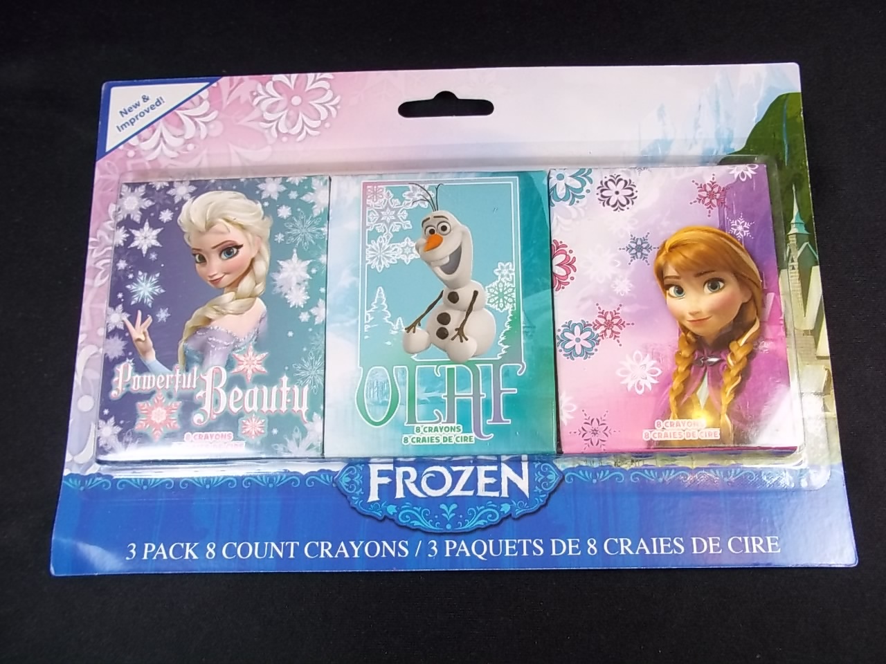 Disney Frozen 3 packs x 8 crayons New 24 crayons total | eBay