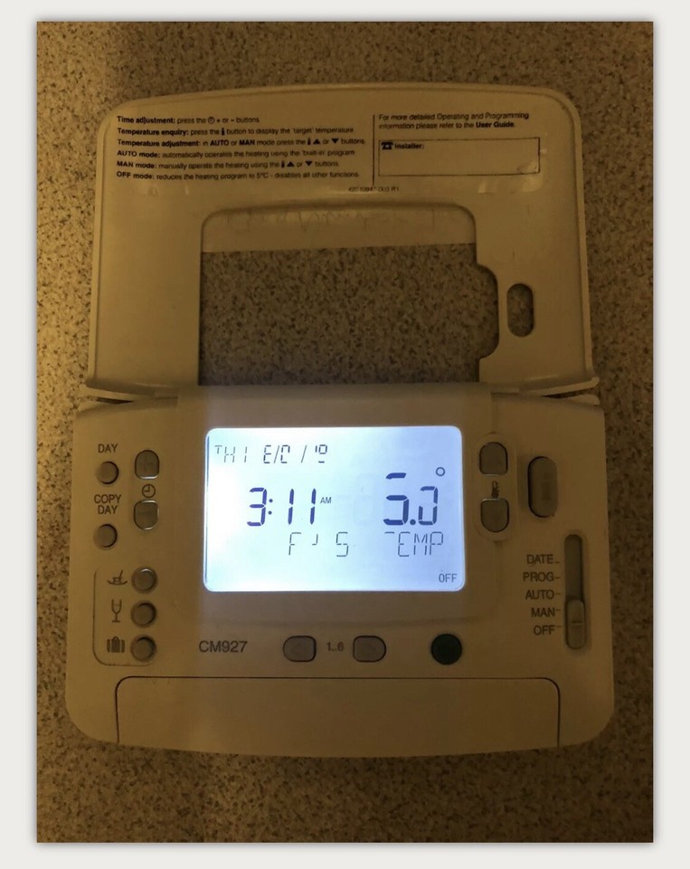 Honeywell Thermostat cm901/cm907/cm921/cm927 LCD Screen Repair 100% ...