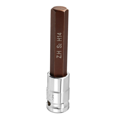 1/2" Drive 14mm Hex Bit Extra Long Socket S2 Steel | eBay