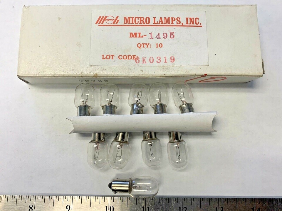 Lamp Bulb 1495 - BOX OF 10 BULBS | eBay