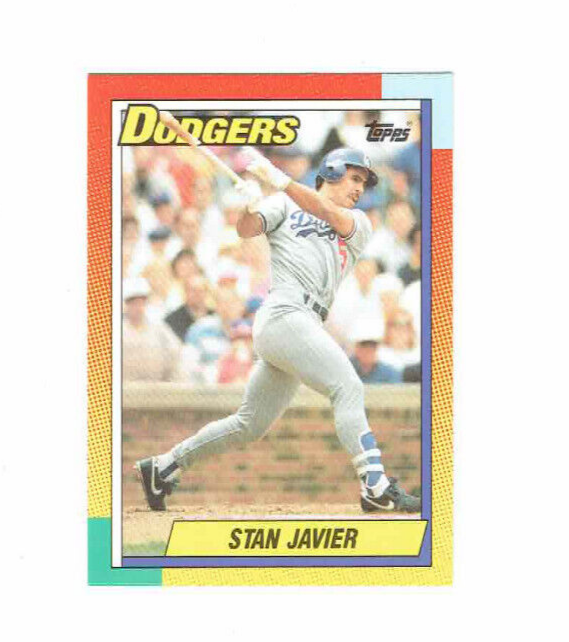 Stan Javier Dodgers Of #47T Topps 1990 Baseball Card | eBay