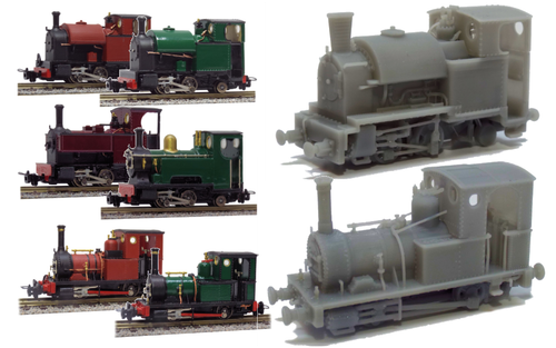 Fourdees Limited Static 009 / OO9 Chassis for Tattoo and Dolgoch Models ...