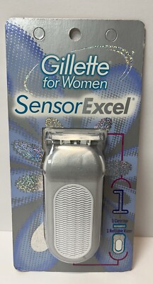 Gillette for Women Sensor Excel Vintage 1999 Glitter Silver Edition ...