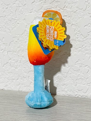 Bark Box Funrise Mimosa Secret Drink of Month Club Orange Plush XS/S ...