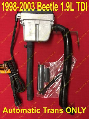 VW 1.9 L TDI Beetle Engine Block Heater 1998-2003 Automatic ...