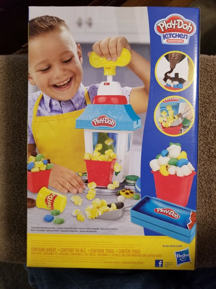 Play-Doh Kitchen Creations Popcorn Party Play Food Set | eBay