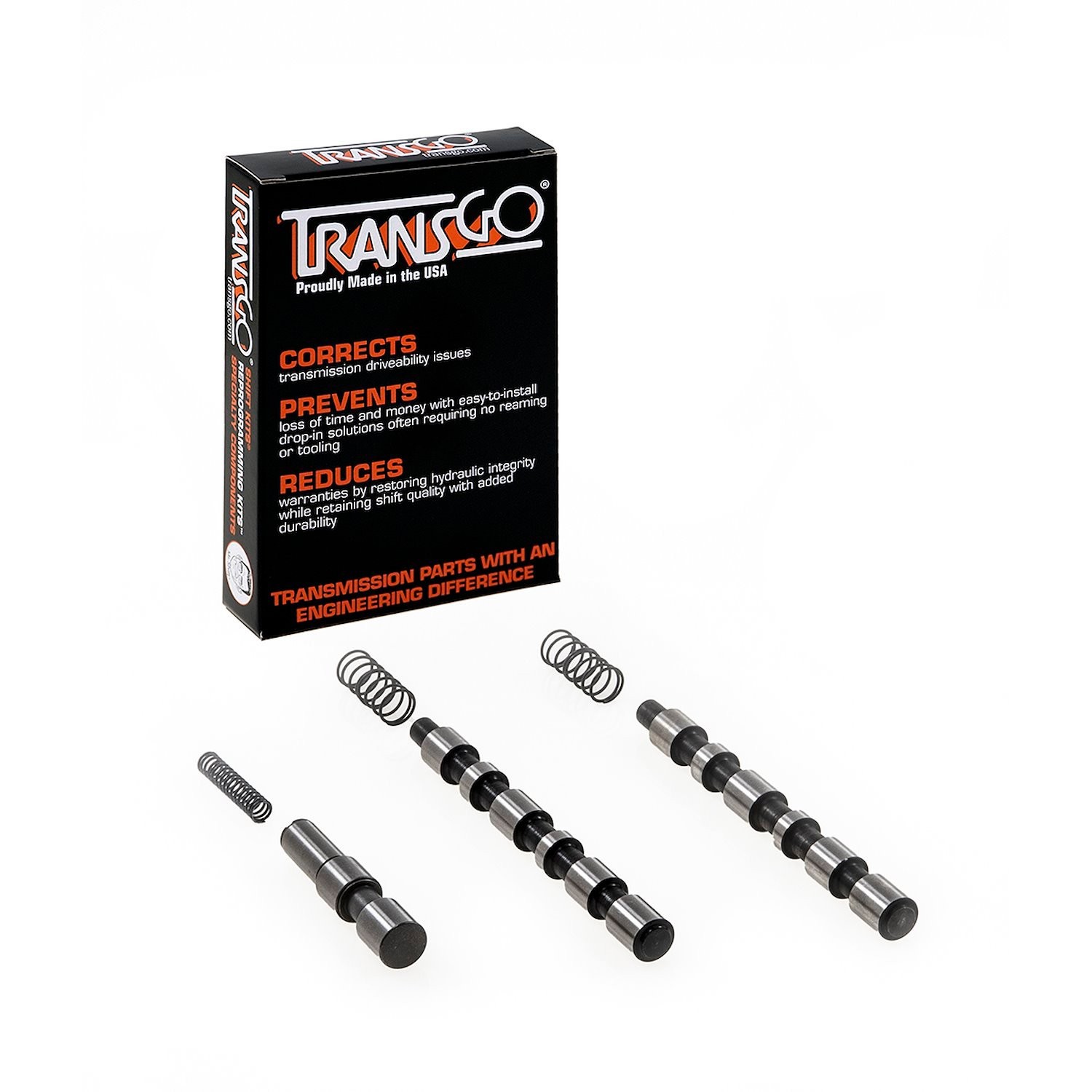 Trans Go 6L8 CS-TCC Clutch Select Valve & TCC Regulator Valve Kit for ...