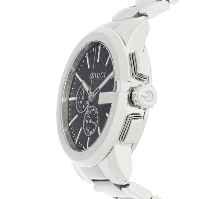 Gucci G-chrono YA101204 44 mm Stainless Steel Black Dial Mens Watch for ...