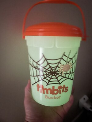 Tim Hortons Halloween Timbits Bucket 2024 Glow In The Dark | eBay