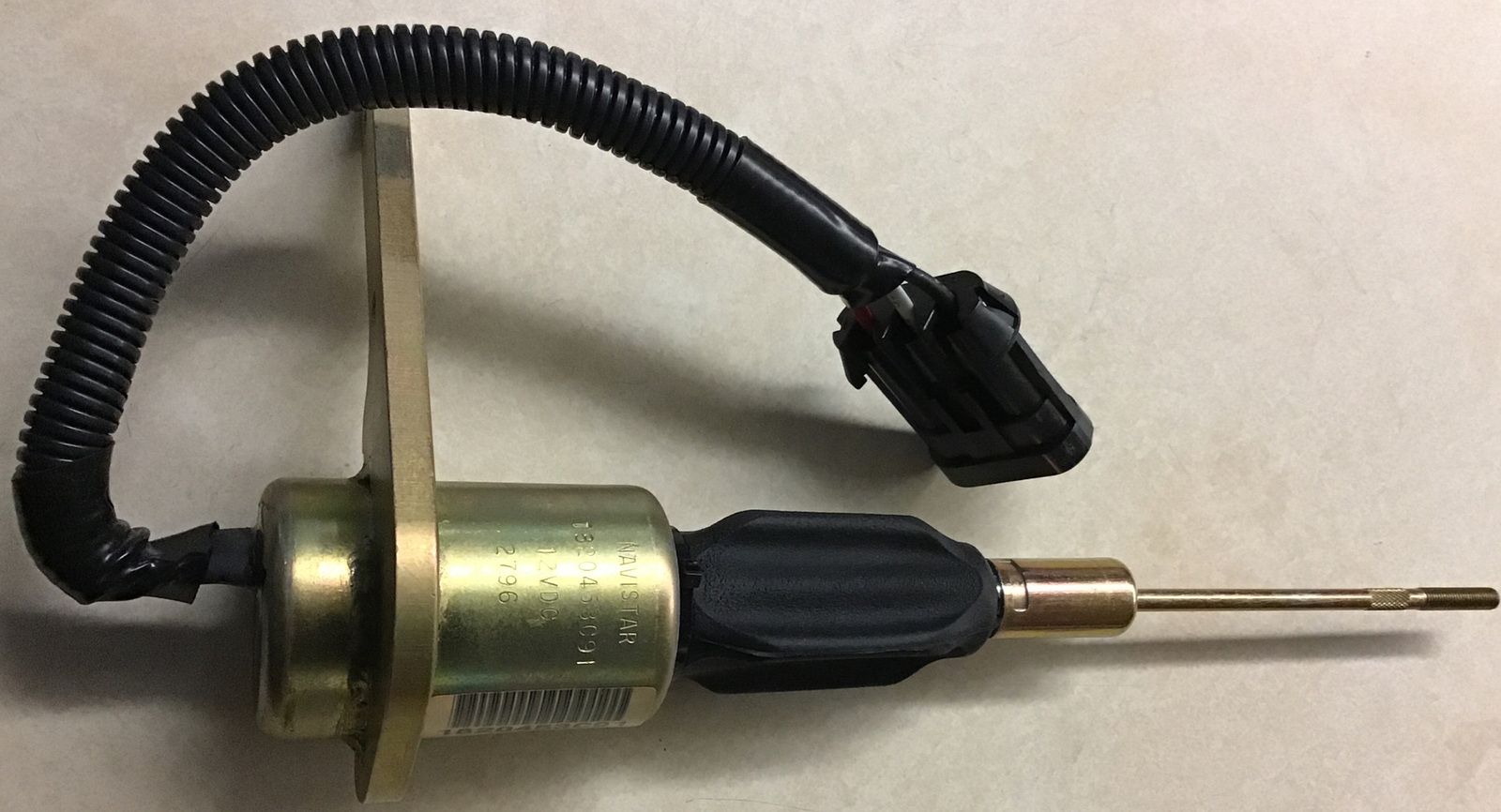 International 1820453C91 OEM Fuel Shut off Solenoid Dt466 for sale ...