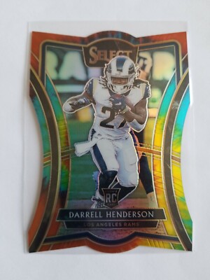 2019 PANINI SELECT TIE DYE PRIZM DARRELL HENDERSON RC!! 1/25!! 1/1 ...