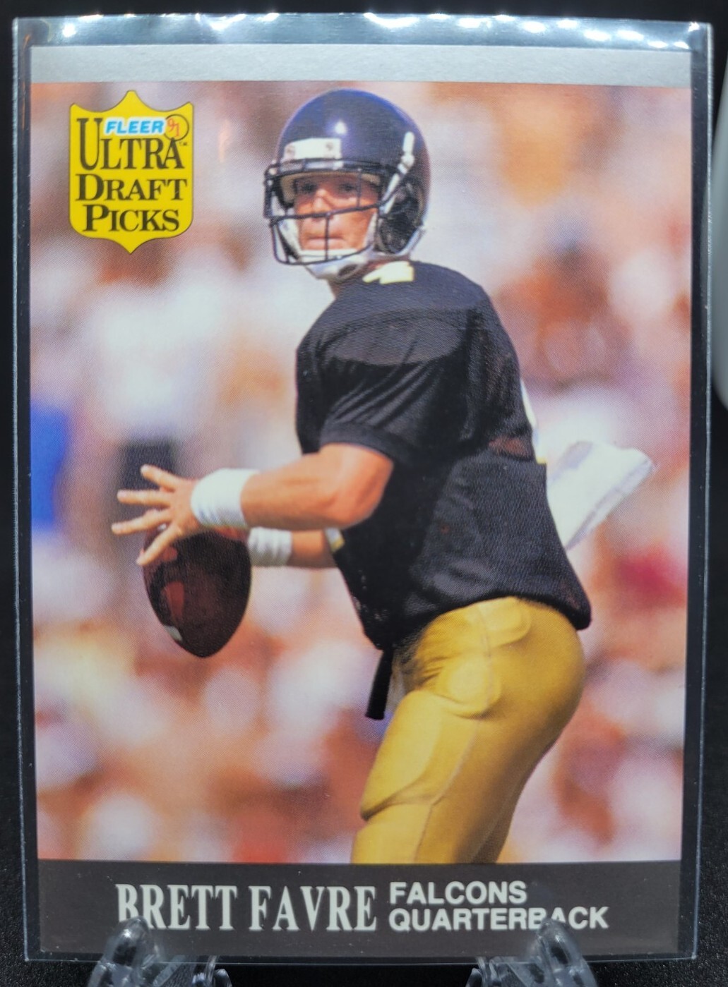 Brett Favre 1991 Fleer Ultra Draft Picks RC #283 A174 | eBay