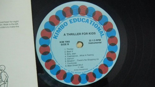 Kimbo Educational Records Gate-Fold A THRILLER FOR KIDS LP 1984 | eBay