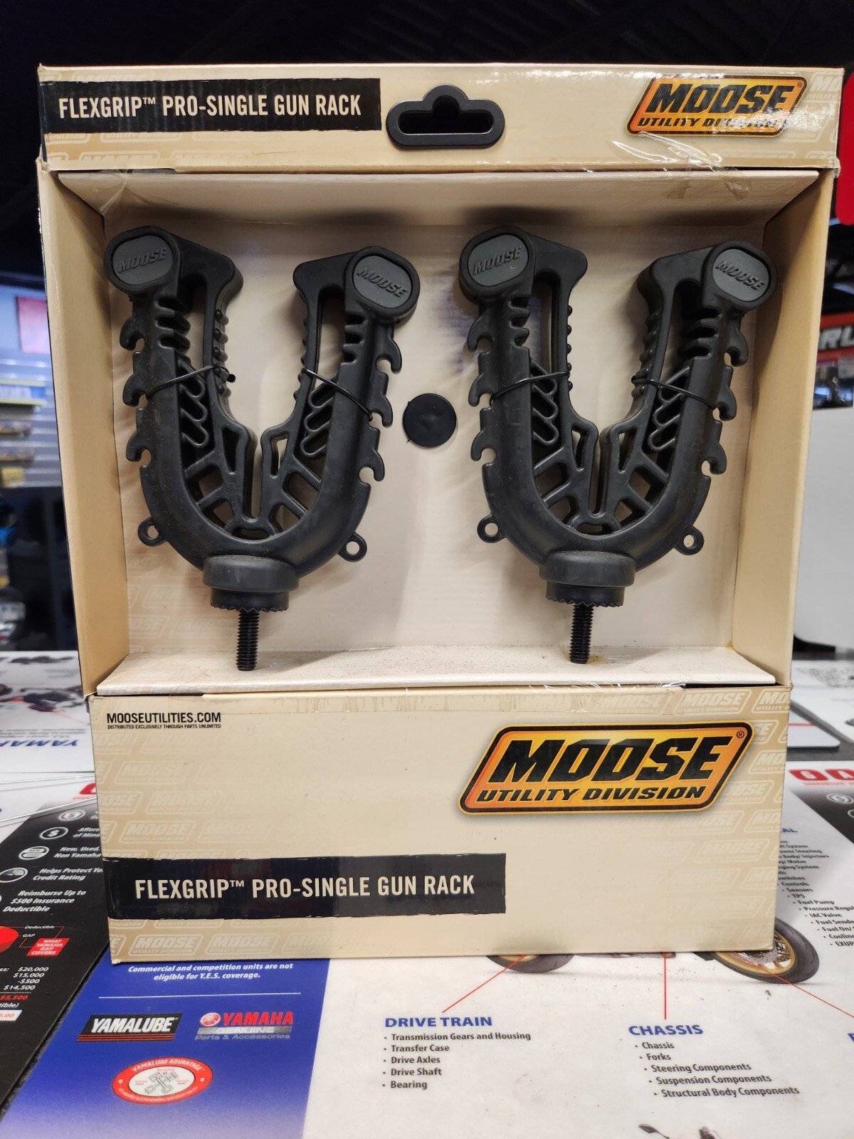 Moose Racing Gun Rack Flexgrip Pro Single 3518-0054 | eBay