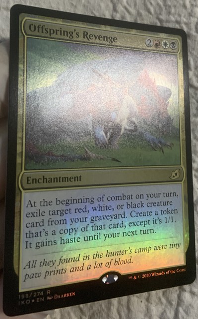 MTG Offspring's Revenge Ikoria: Lair of Behemoths 198/274 Regular Rare ...