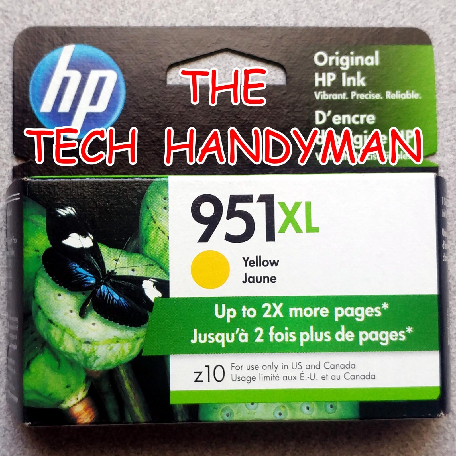 HP GENUINE 951XL YELLOW INK (RETAIL BOX) OFFICEJET PRO 200Z 251DW 276DW ...