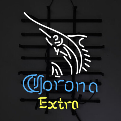 Corona Extra Neon Beer Sign Home Bar Man Cave Store Display Neon Bar ...