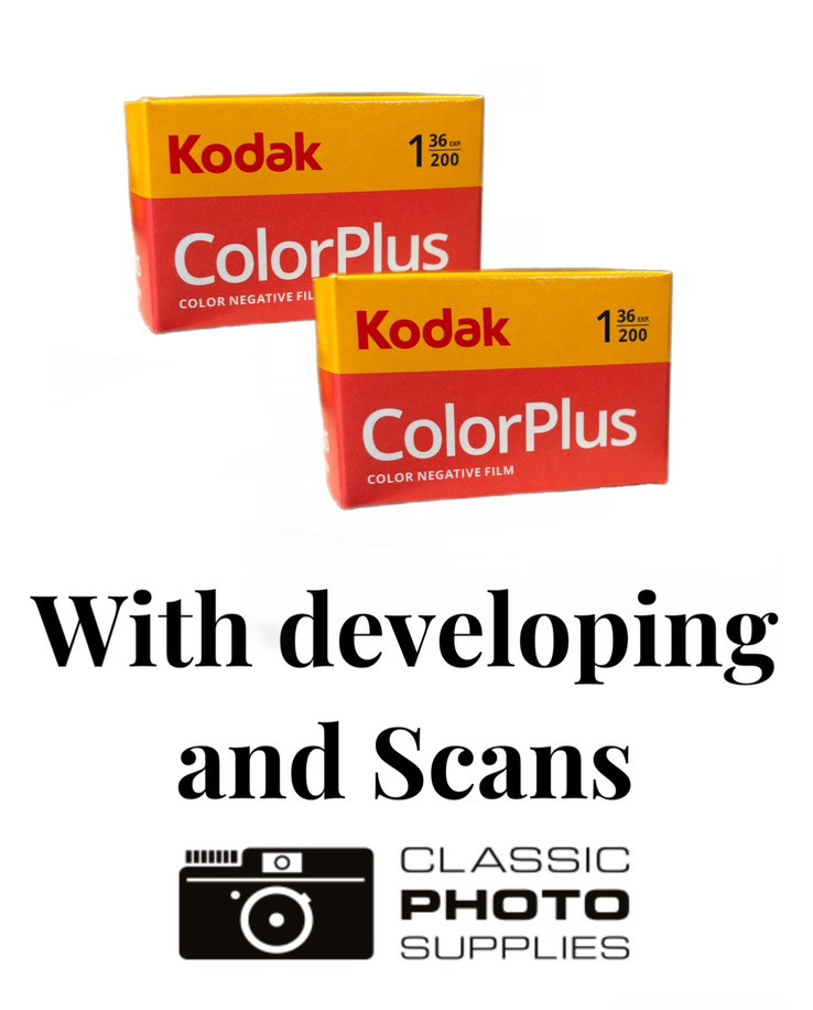 Kodak Colorplus 35mm Film 36 Exp X 2 - With Developing And Scans!! 86806031479 | eBay UK