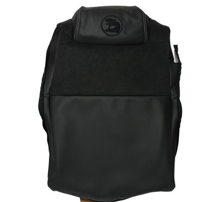 HSV VF CLUBSPORT WAGON LEFT HAND REAR SEAT BACK COVER LEATHER JET BLACK ...