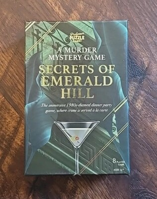 Secrets of Emerald Hill - A Murder Mystery Game (2020) 8 Players | eBay