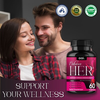 FEMALE AROUSAL PILLS, Libido Booster for Women Enhancement Stamina ...