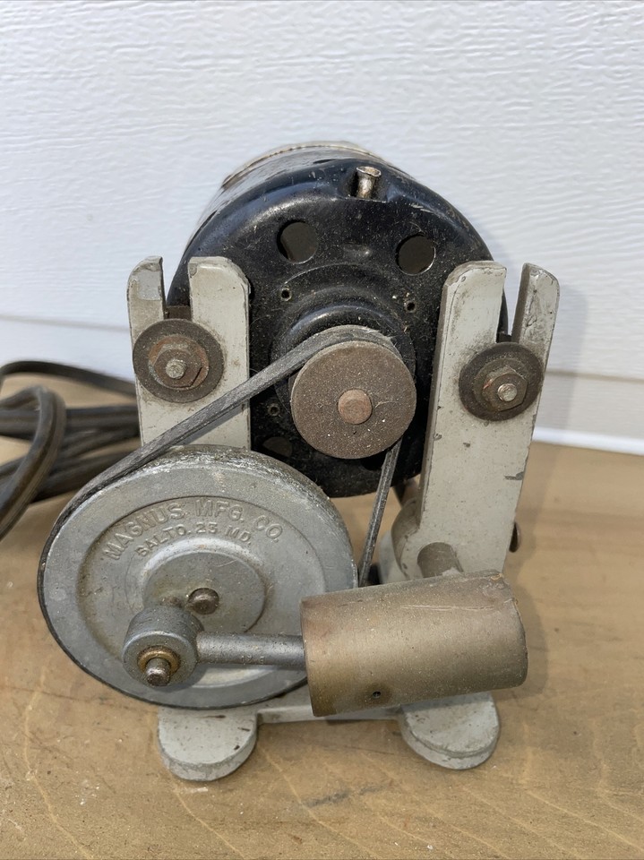 vintage Redmond model 3932 electric shaft motor 115 volt W/ Marvel Air ...