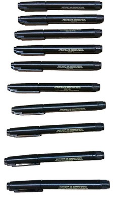 (10) Counterfeit Money Detector Pen Marker Fake Dollar Bill Currency ...